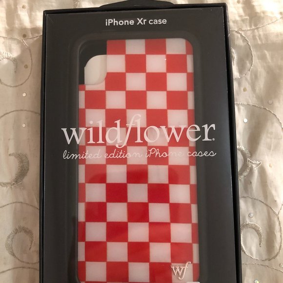 Wildflowers | Accessories | Wildflower Cases Red Checkers Iphone Xr ...